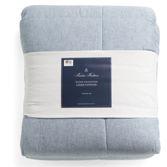 Brooks Brothers | Bedding | Brooks Brothers3piece Powder Blue Comforter ...